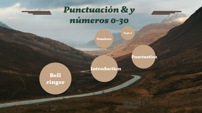 Punctuation and numbers 0-30 by ahp003@bravemail.uncp.edu Perez on Prezi