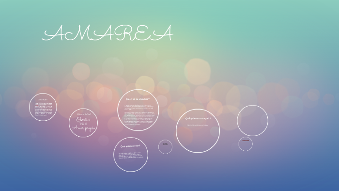 AMAREA by ANA MARIA PAREJA on Prezi