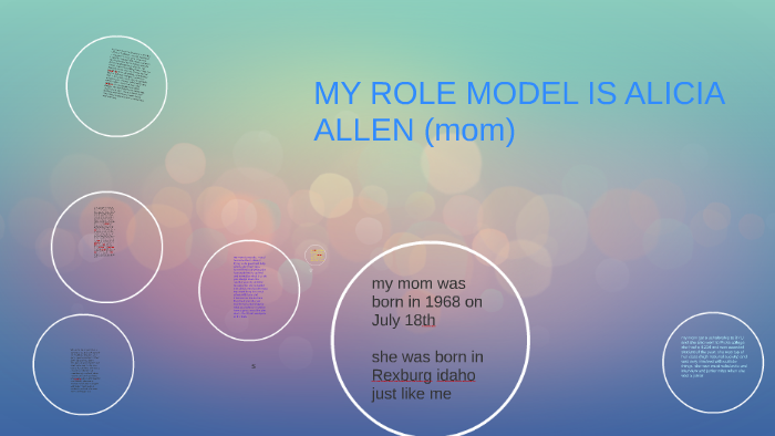My Role Model Is My Mom By Eva Hansen On Prezi 2327
