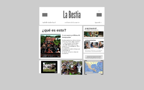 La Bestia by Isabelle Sutherland on Prezi