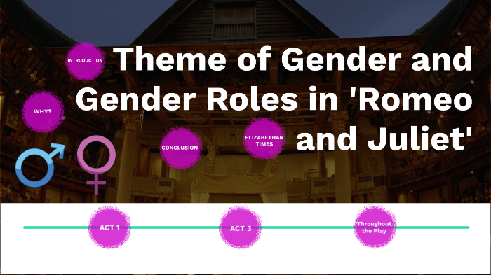 Theme of Gender and Gender Roles in 'Romeo and Juliet' by Ziyad Louie ...