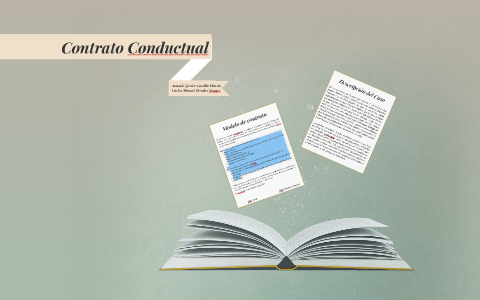 Contrato Conductual by criminologia delegacion on Prezi