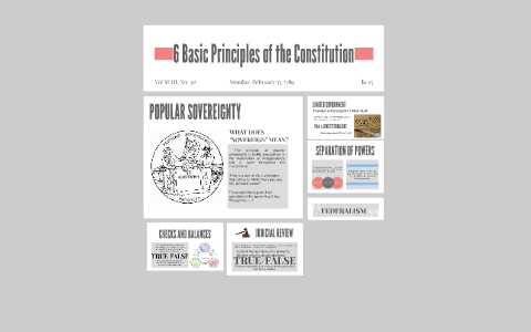 6 Basic Principles of the Constitution by Hannah Houck on Prezi