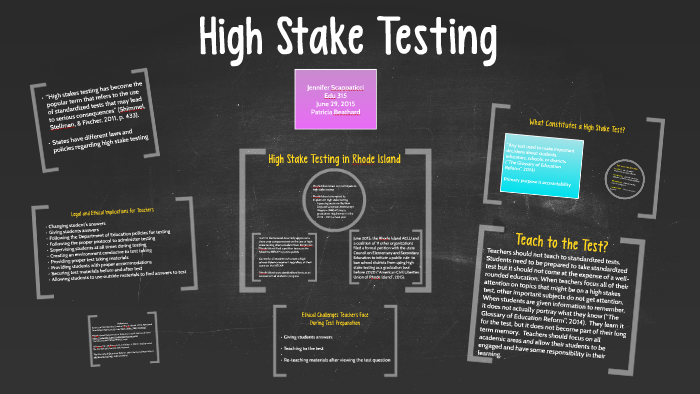 High Stake Testing by Jen Sca on Prezi