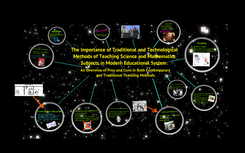 The Importance of Traditional and Technological Methods of Teaching by ...