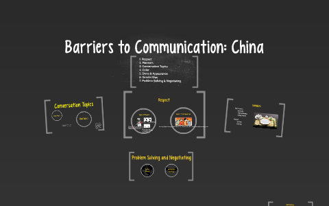 Barriers to Communication: China by Daniel Gillespie on Prezi