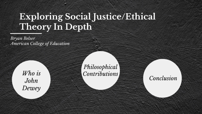 Exploring Social Justice/Ethical Theory In Depth by Bryan Belser on Prezi