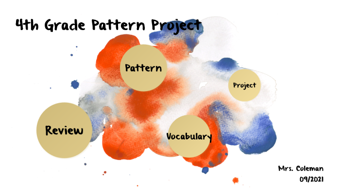 4th Grade Pattern Presentation - Principles of Design by Deja Coleman ...