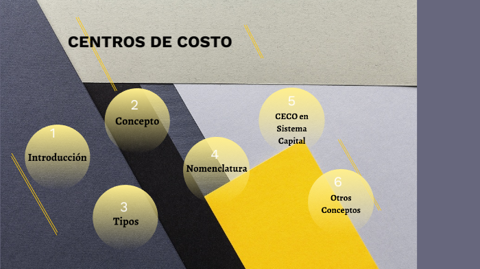 CENTROS DE COSTO - CECO by Maria Sol Velasco on Prezi