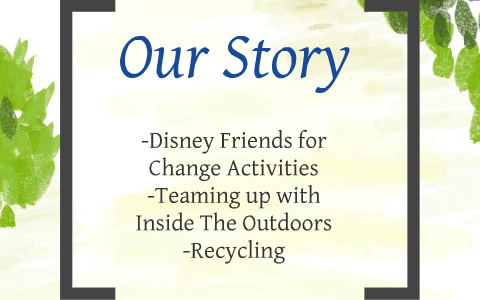 Disney Friends for Change by Katherine Gwaltney on Prezi