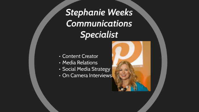Stephanie Weeks- Integrating PR and Social by Stephanie Weeks on Prezi