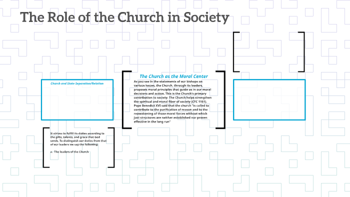 The Role of the Church in Society by John Lenard Kawit