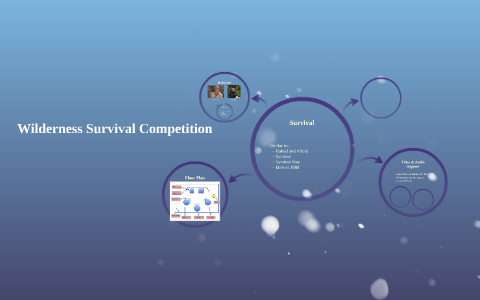 Wilderness Survival Competition by Smith Phillip on Prezi