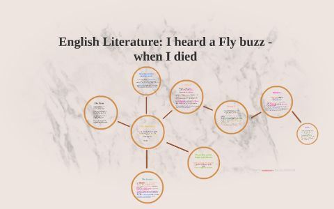 English Literature: I heard a Fly buzz - when I died by Esther Mongo on ...