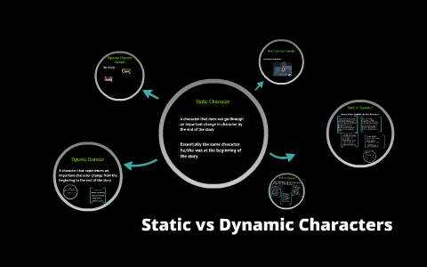 Static and Dynamic Characters by Samantha Zinno on Prezi