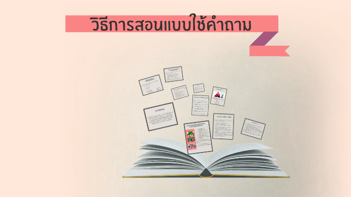 วิธีการสอนแบบใช้คำถาม by Phimz Jsk on Prezi