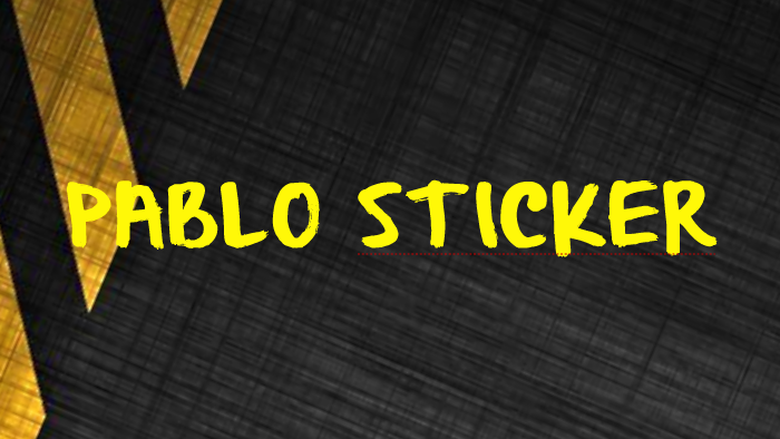 PABLO STICKER by Muhammad Fikri Ramadhan on Prezi