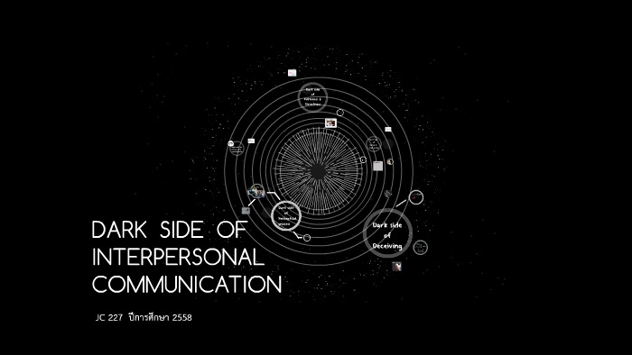 DARK SIDE OF ITERPERSONAL COMMUNICATION by Namhom R-ruk on Prezi