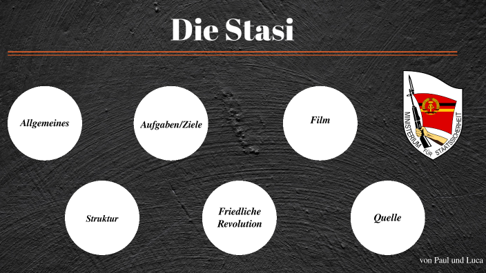 Die Stasi by Joel Molitor on Prezi