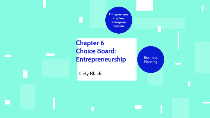 Chapter 6 Fundamentals of Business Choice Board by Cely Black on Prezi