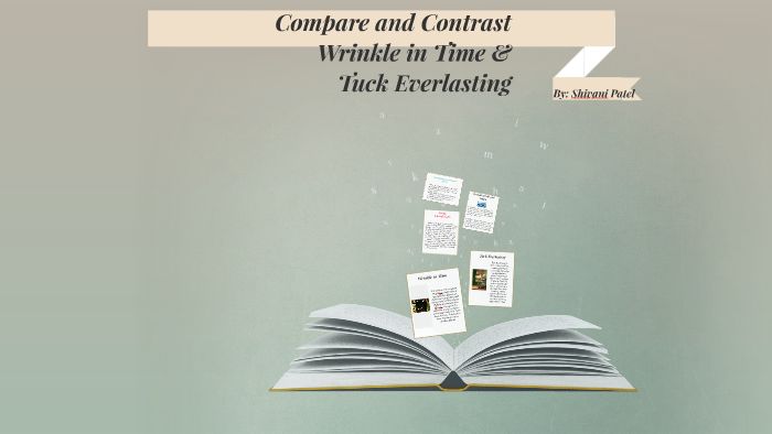 Compare and Contrast Wrinkle in Time and Tuck Everlasting by Shivani ...