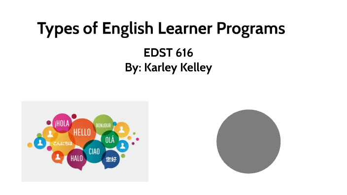 Types of English Learner Programs by Karley Kelley on Prezi
