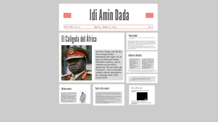 Idi Amin Dada by Camila Marini on Prezi