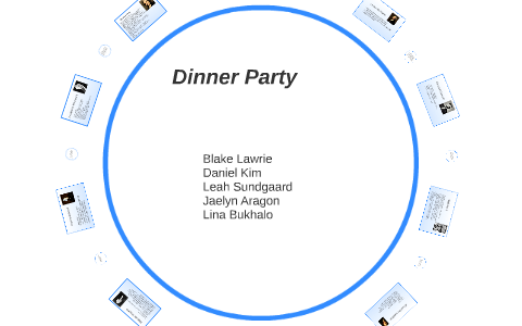 History Dinner Party by Blake Lawrie