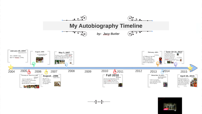 Autobiographical Timeline Project by Jacy Butler on Prezi