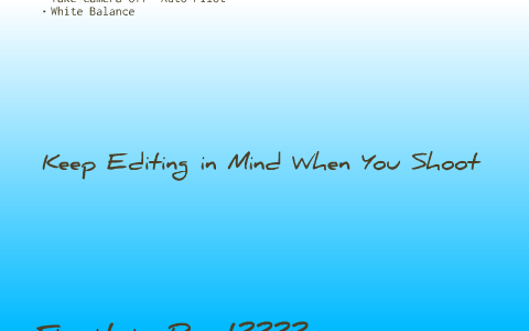 Rules by William Hanff on Prezi