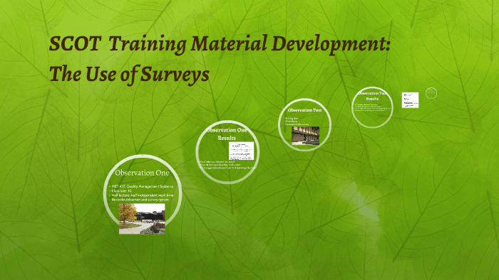 SCOT Training Material: by Sarah Aldrich on Prezi