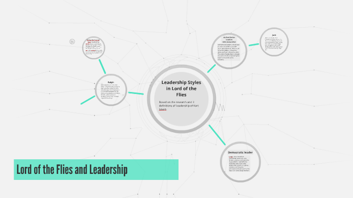 Leadership Styles in Lord of the Flies by christopher lefevre on Prezi