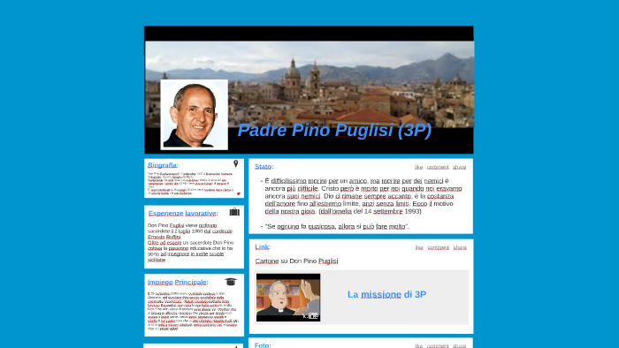 Padre Pino Puglisi by Giulia Fracassi on Prezi
