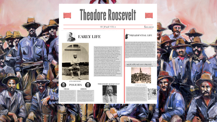 Theodore Roosevelt Presentation by on Prezi