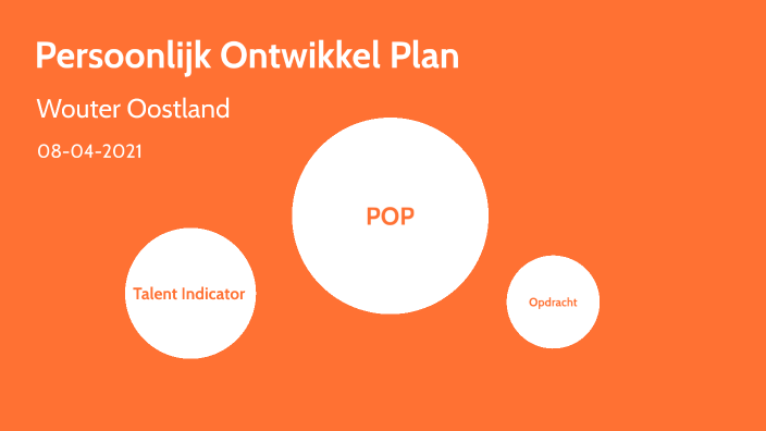 Persoonlijk Ontwikkelings Plan by Wouter Oostland on Prezi