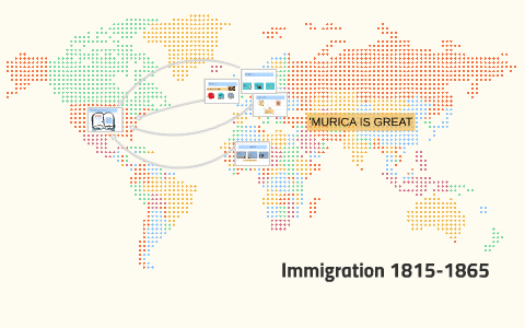 Immigration 1815-1865 by Hannah C on Prezi