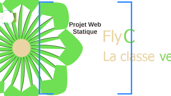 Projet Web Statique by Justin Theytaz on Prezi