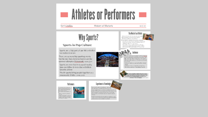 Athletes or Performers by Keri Grubbs on Prezi