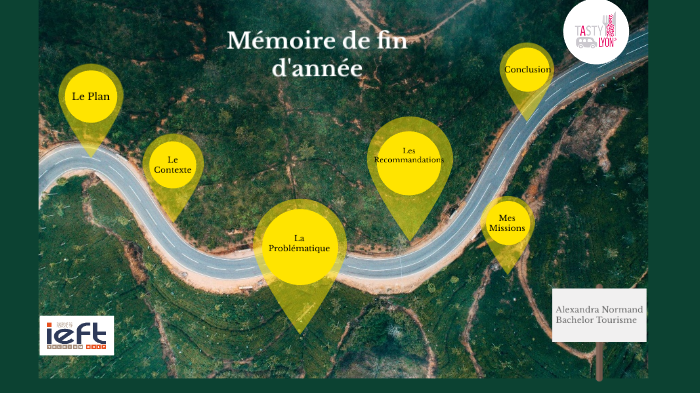 Mémoire de fin d'année by Alexandra Normand on Prezi