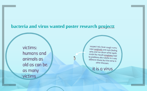 bacteria and virus wanted poster research projectt by joey hickey on Prezi
