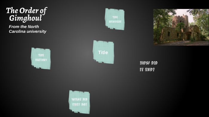 The Order of Gimghoul by Sebastian Elkjaer on Prezi