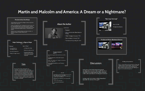 Martin and Malcolm and America: A Dream or a Nightmare? by on Prezi