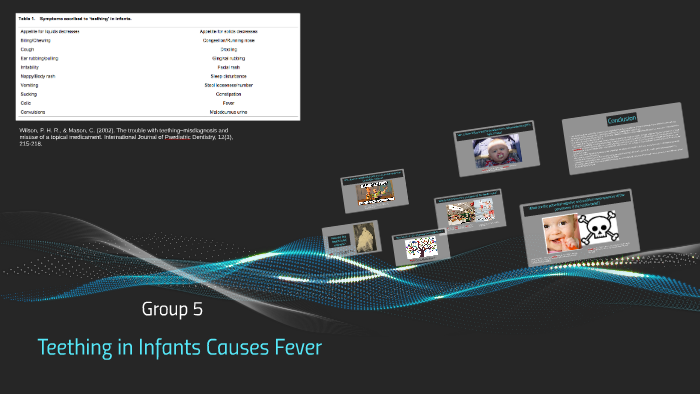 Teething in Infants causes fever by Sarah Mewburn on Prezi