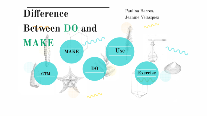 Difference between DO and MAKE by Pax Holland on Prezi