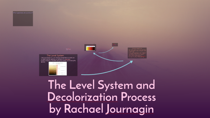 The Level System and Decolorization Process by rachael journagin on Prezi