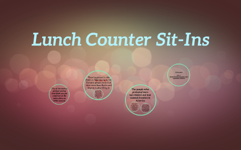 Lunch Counter Sit-Ins by Emily Mann on Prezi