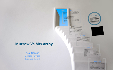 Murrow Vs McCarthy by Derrice Haynes on Prezi