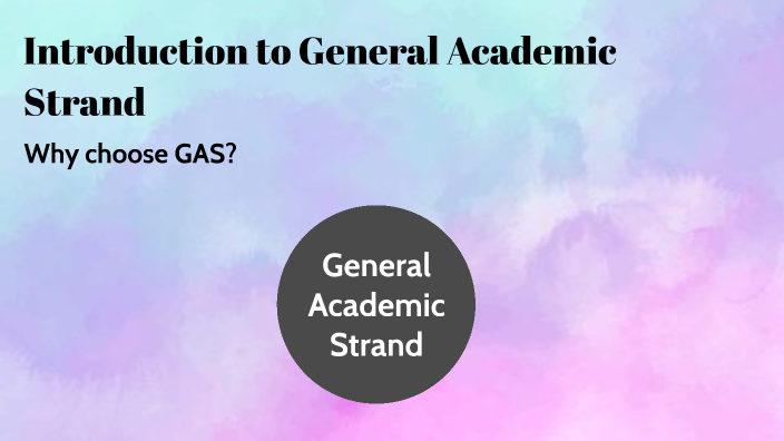 Introduction to Genral Academic Strand by Josemae Ricario