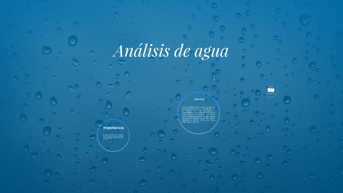 Análisis de agua by Isabel Adame