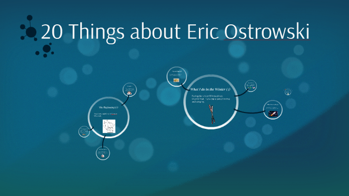 20 Things about Eric Ostrowski by Eric ostrowski on Prezi